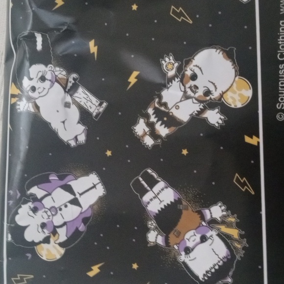 Sourpuss | Bath | Kewpie Monsters Frankenstein Dracula Shower Curtain ...